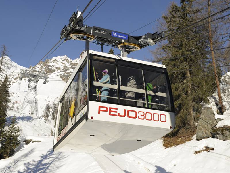 Funivia Pejo 3000 in Val di Sole - Hotel Cevedale