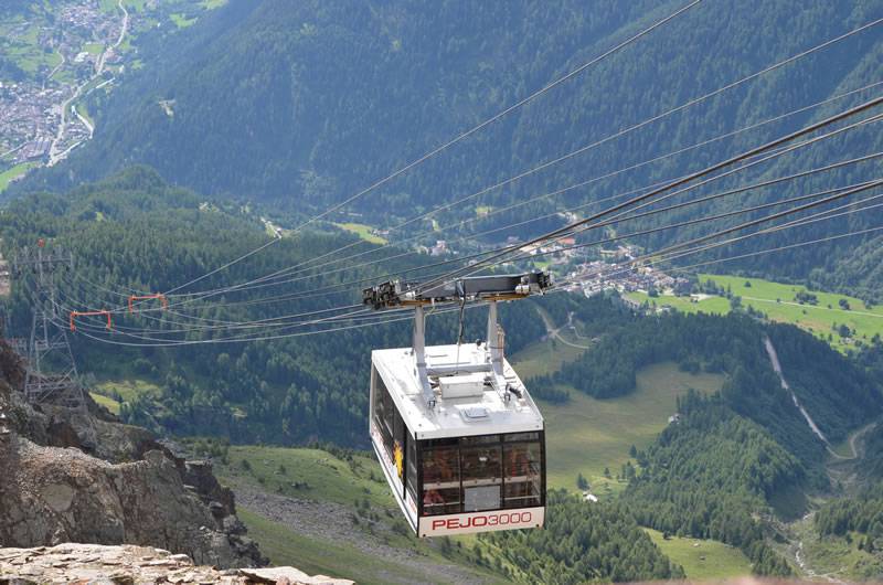 Funivia Pejo 3000 in Val di Sole - Hotel Cevedale